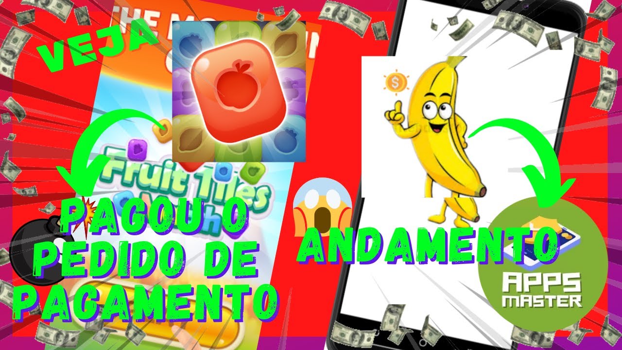FRUIT TILES MATCH PAGOU O PEDIDO DE PAGAMENTO / GIFT BANANA ANDAMENTO ...