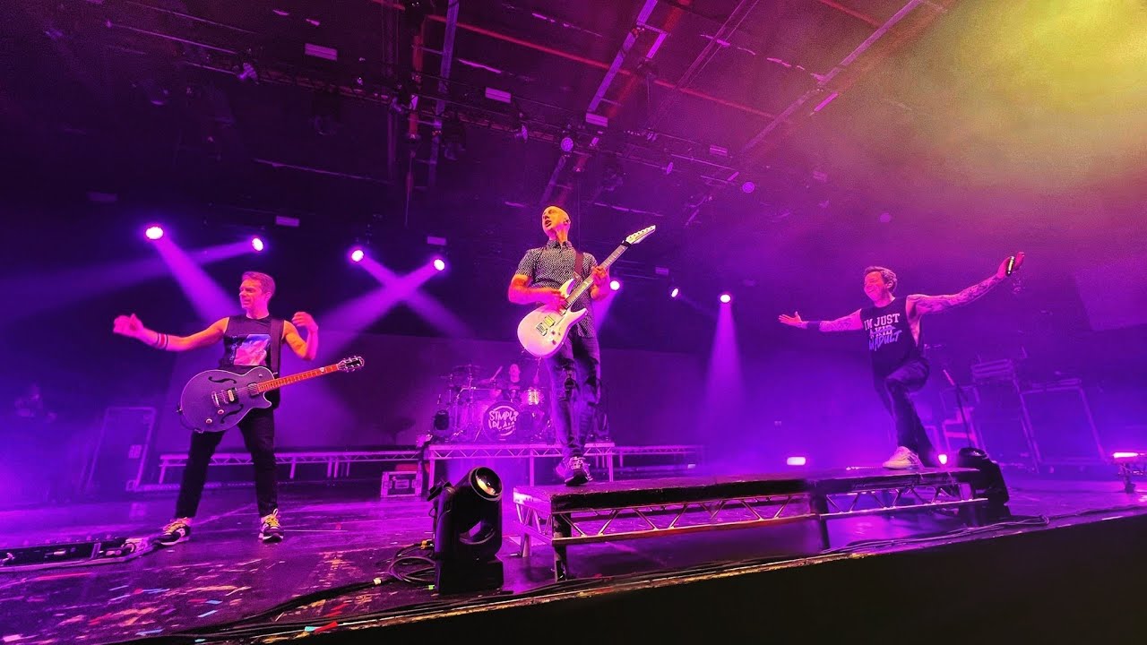 Simple Plan Manchester UK 2024 - YouTube