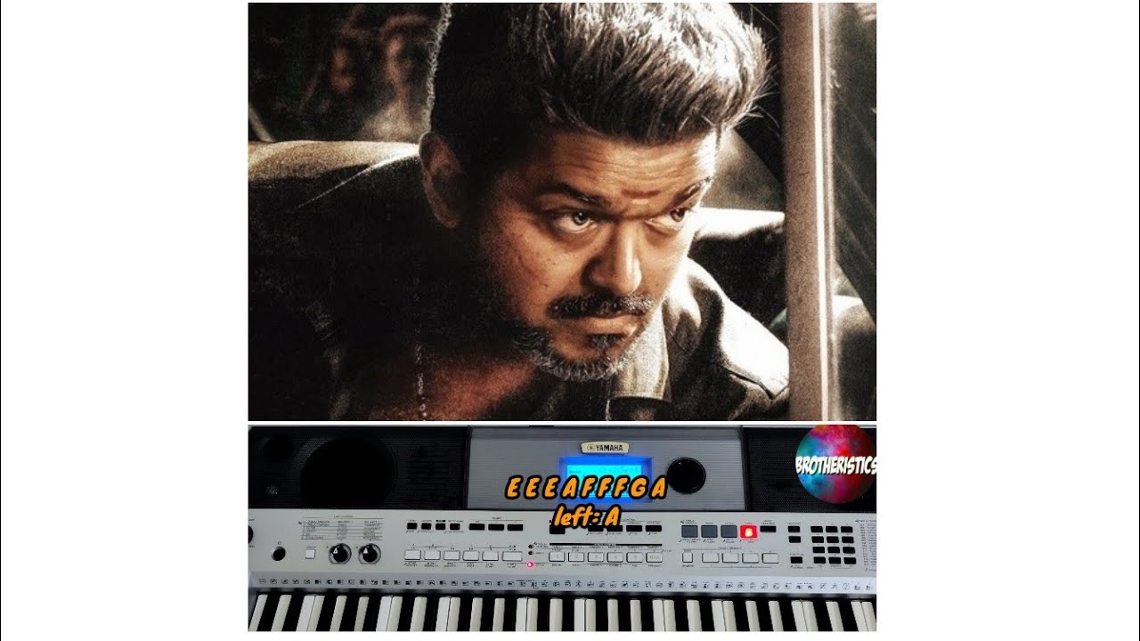 BIGIL rayappan theme | with keyboard notes | #thalapathy #vijay #bigil ...
