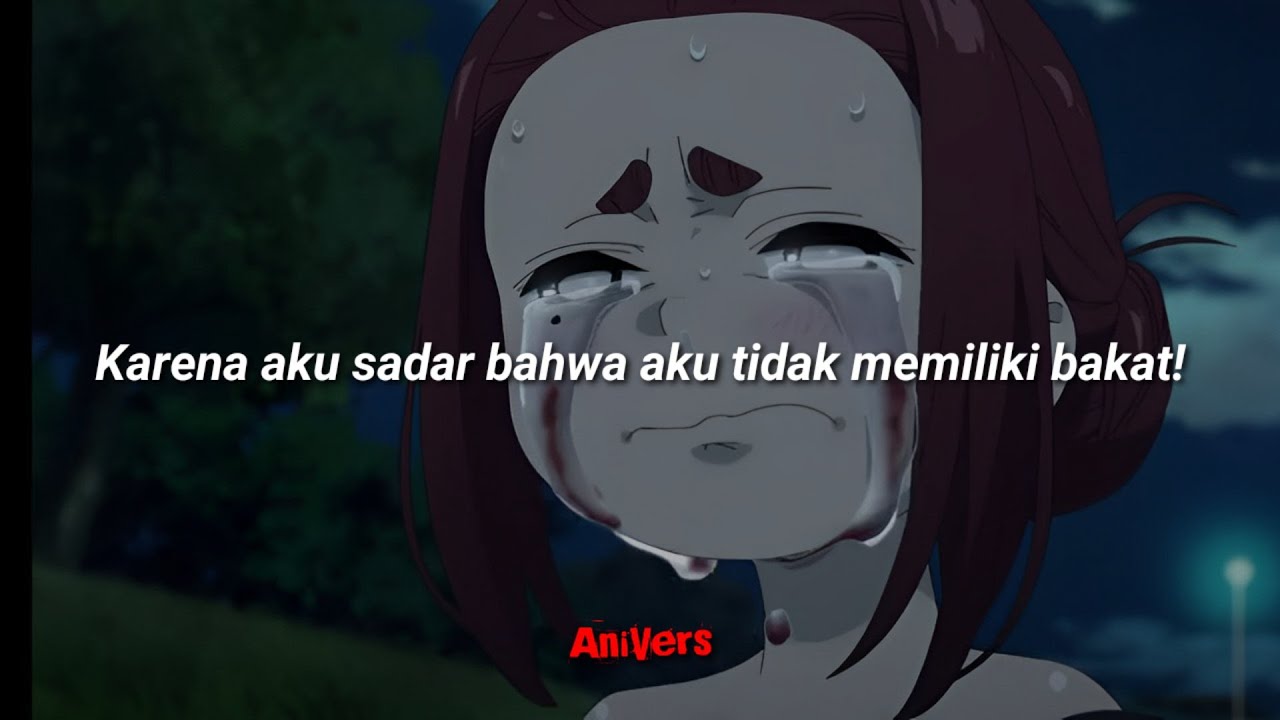 Kenapa kau berpikir begitu? | Kata kata anime sad | anime moments ...