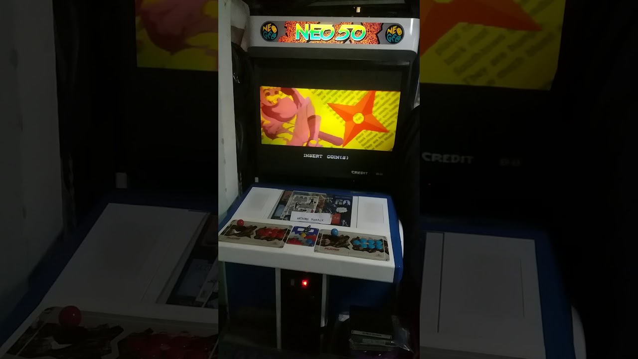 Garou mark of the wolves mvs with Snk neo50 cabinet - YouTube