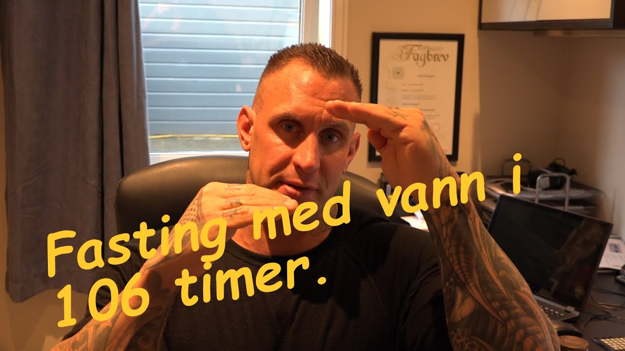 Jeg testet ut "faste" ingen mat på 5 dager, kun vann - YouTube
