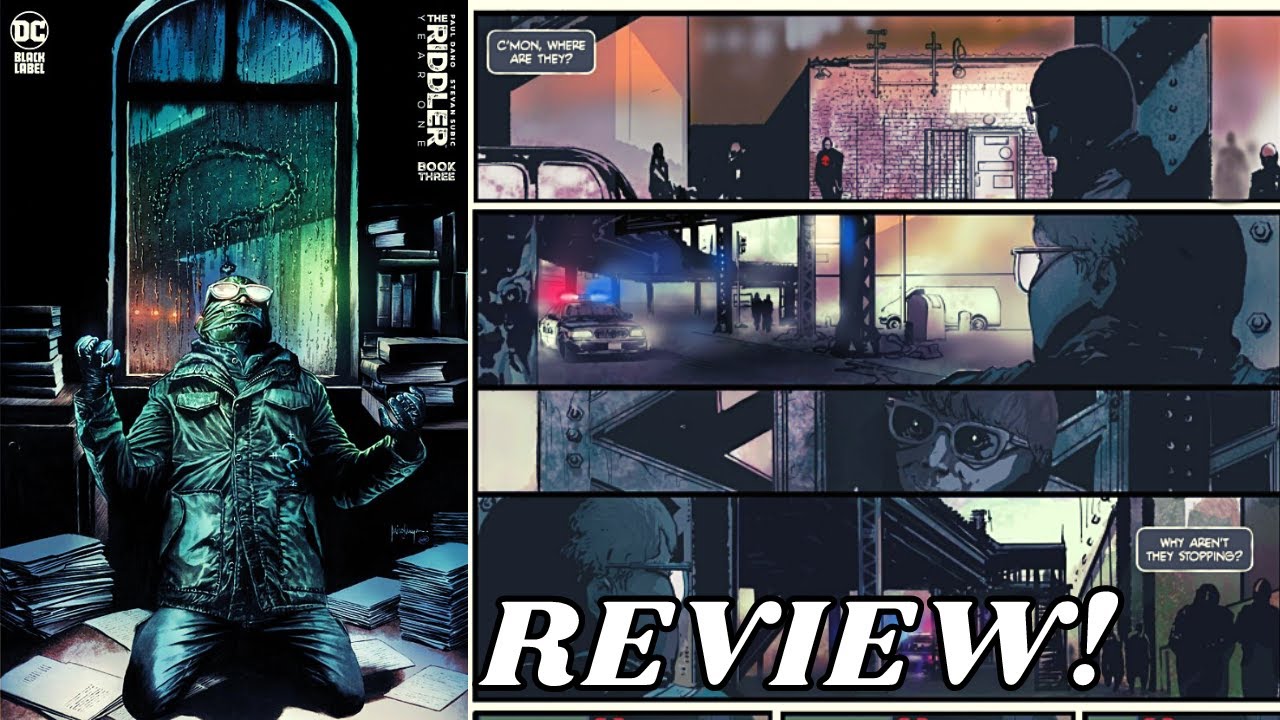 The RIDDLER: Year One #3 REVIEW | The BEST Current BATMAN Comic! - YouTube
