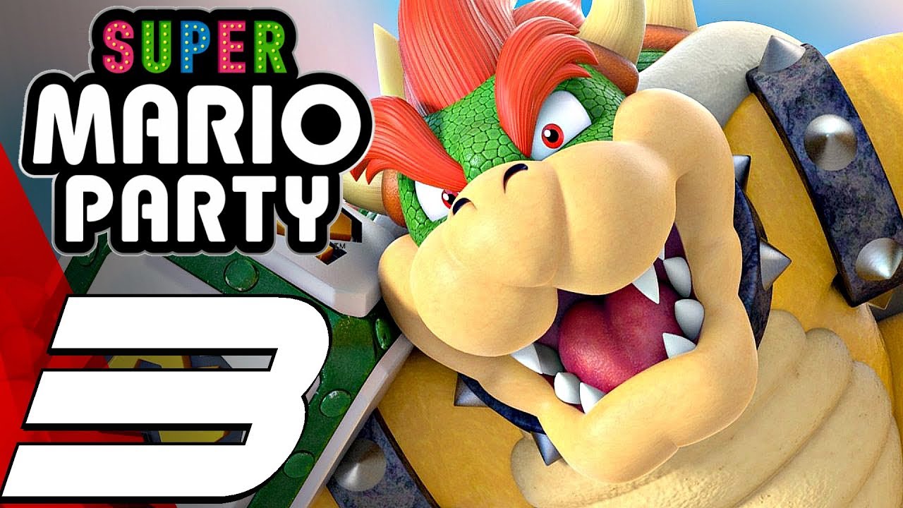 SUPER MARIO PARTY - Gameplay Walkthrough Part 3 - Courage & Tenacity ...