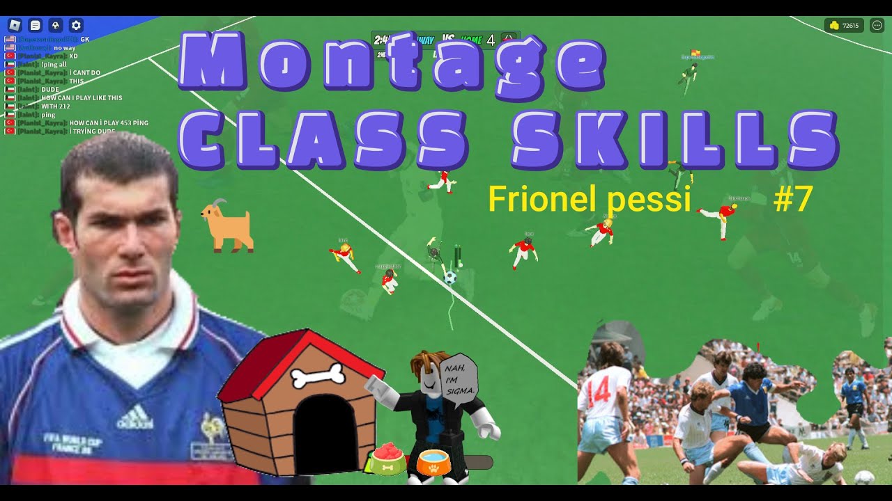 Montage CLASS SKILLS #7 || frionel pessi GOAT || Realistic Street ...