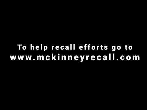 Help McKinney Texas Recall video