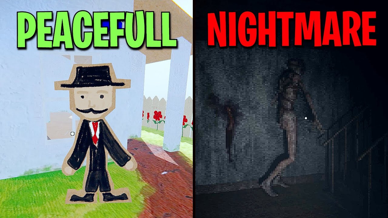 Horror Games but the Difficulty Gets Infinitely Worse - YouTube