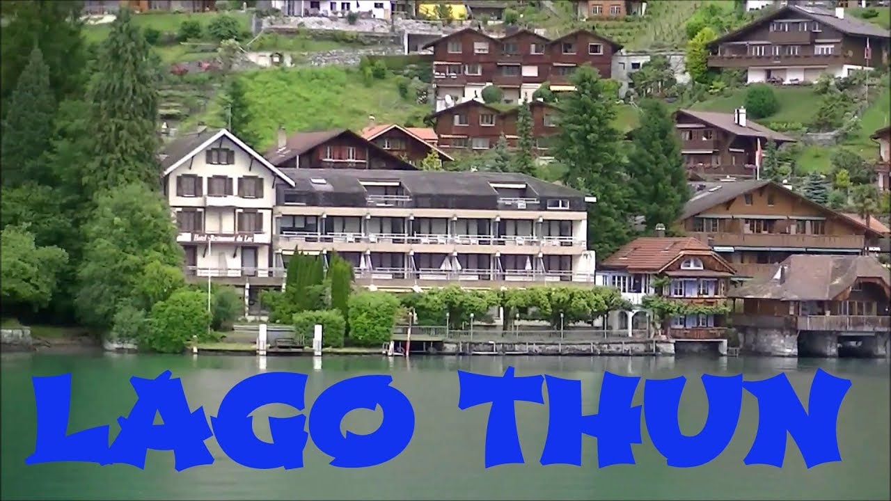 Paseo en barco por el Lago Thun - Suiza - YouTube