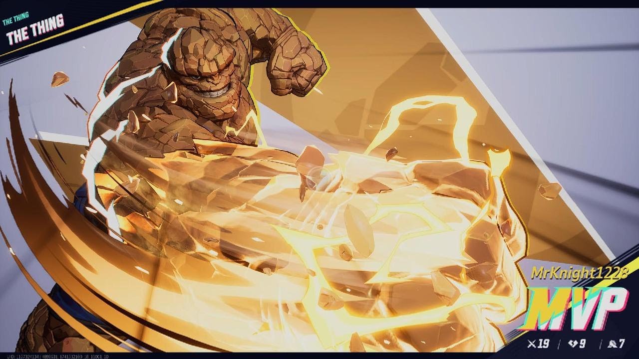 Marvel Rivals The Thing MVP - YouTube