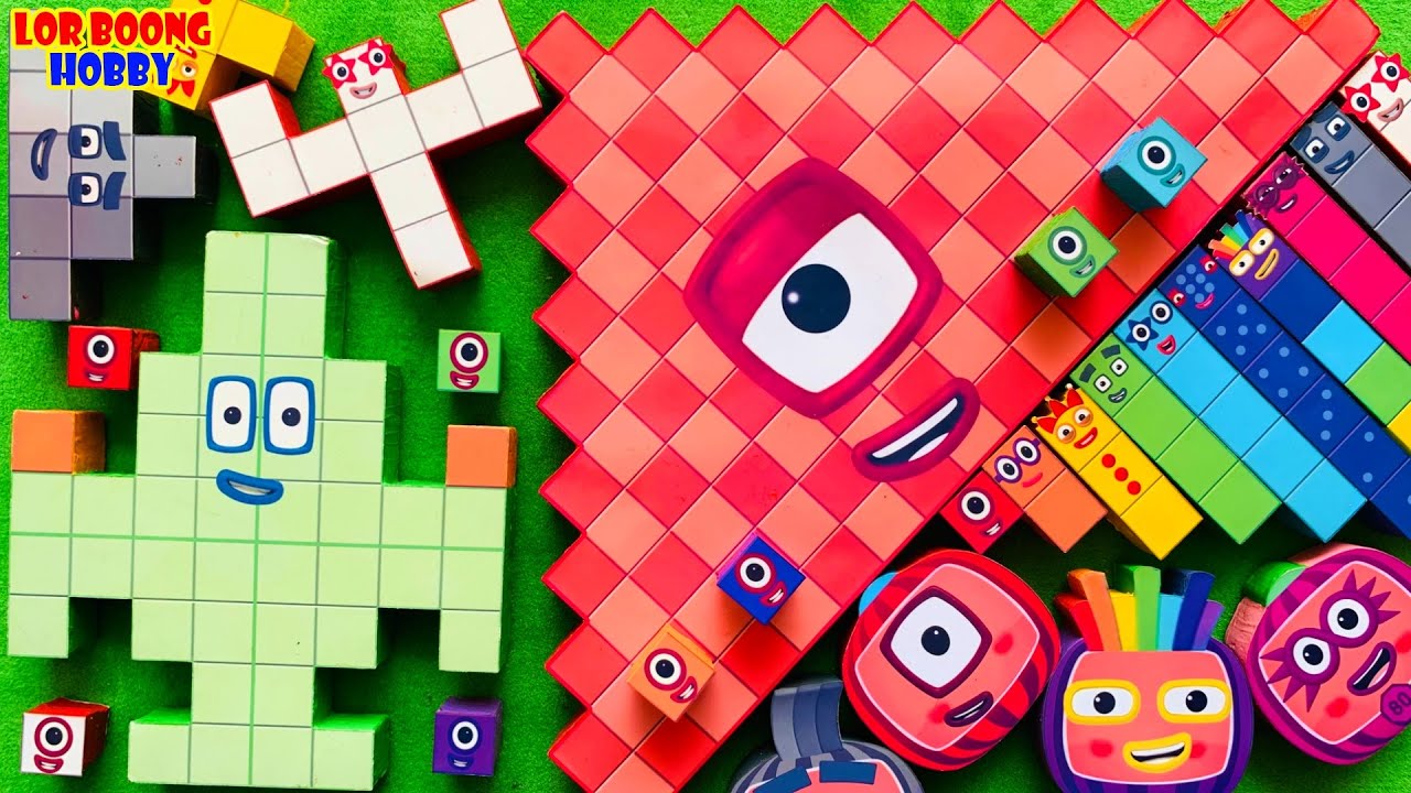 Meet Numberblocks NEW 142 Puzzle Tetris Shape| ASMR chirping of birds ...
