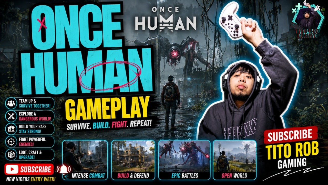 ONCE HUMAN - GAMEPLAY | GAME GUIDE - YouTube