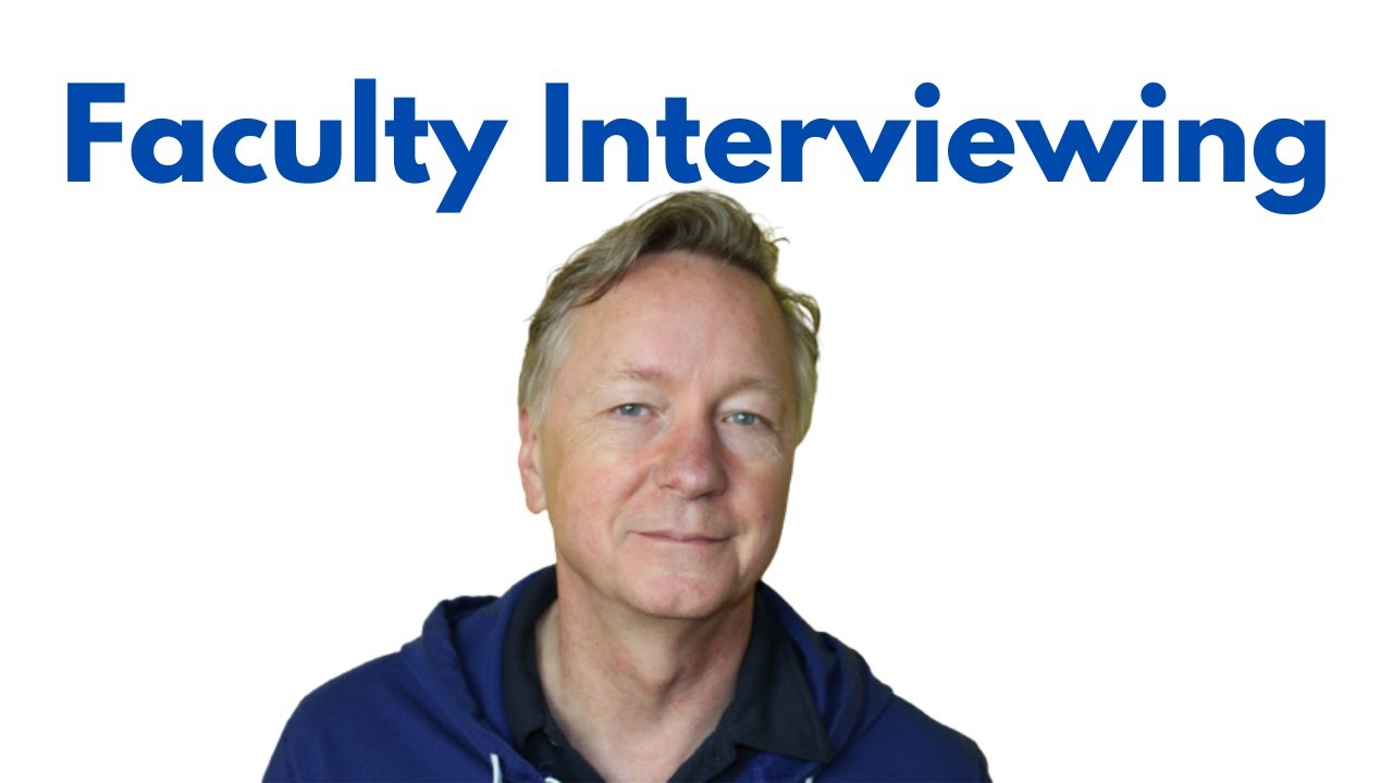 Faculty Interviewing in Higher Education - YouTube