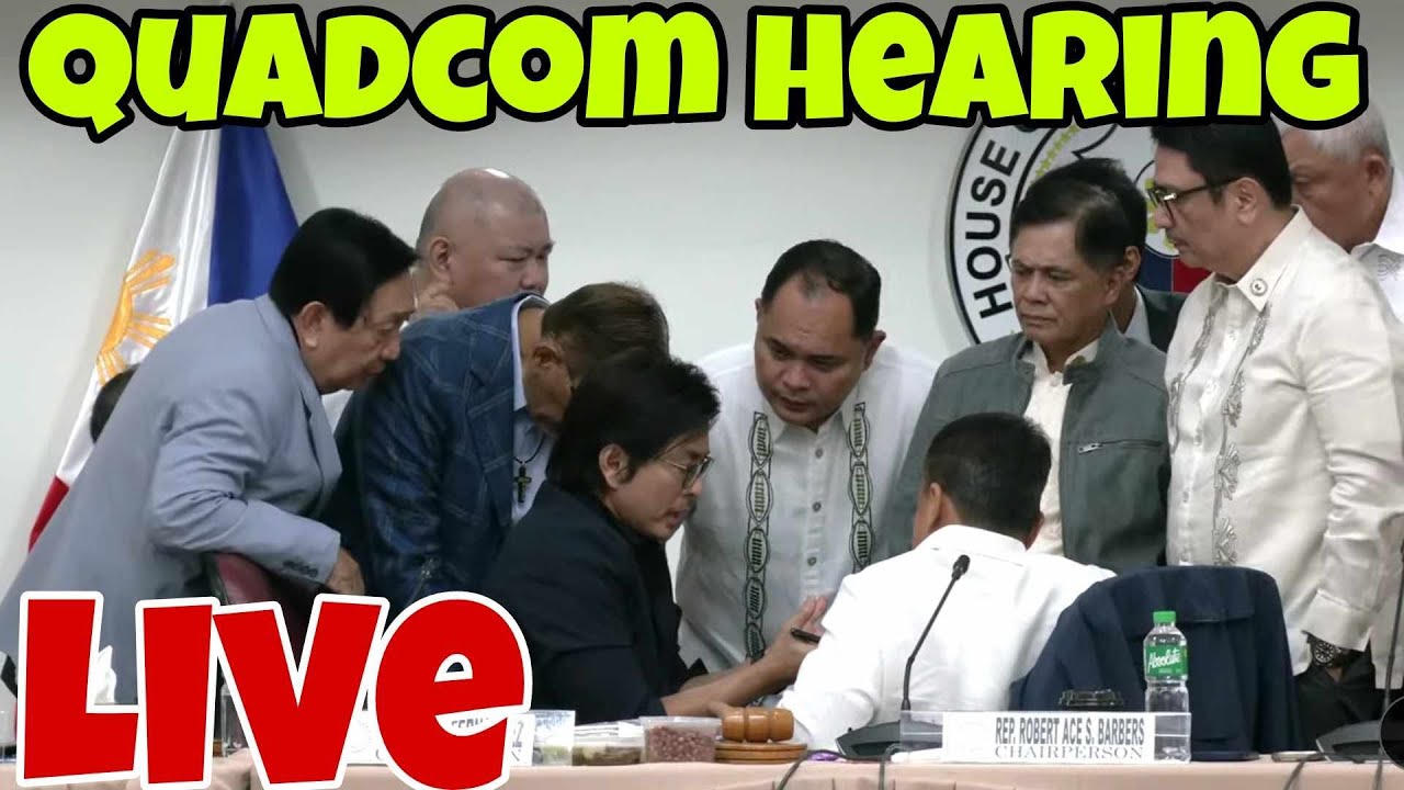 LIVE: BAGONG PASABOG SA QUADCOM HEARING - YouTube