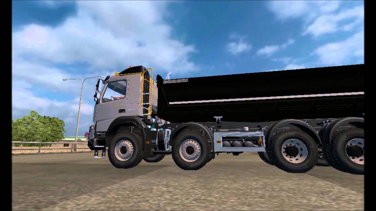 [ETS2]Euro Truck Simulator 2 Volvo FMX 540 Meiler Kipper - YouTube