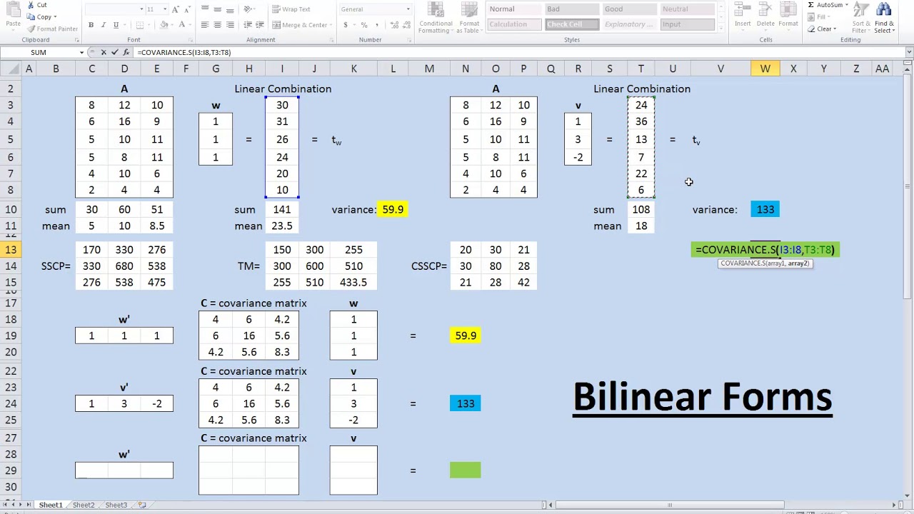 3 35 Bilinear Forms - YouTube