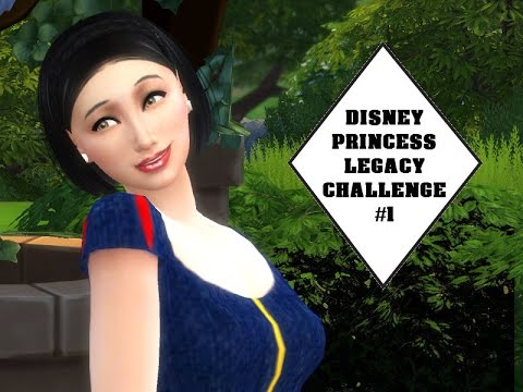 NEW BEGINNINGS! | DISNEY PRINCESS LEGACY CHALLENGE #1 | THE SIMS 4 ...