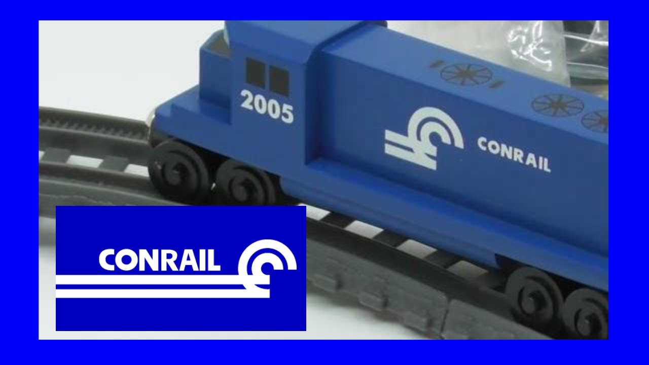 🇺🇸 🛤Whittle Shortline Railroad CONRAIL GP-38 DIESEL ENGINE wooden toy ...
