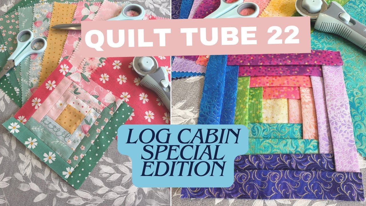 Log Cabin Quilt Block Two Ways | Traditional vs Manx Quilting ...