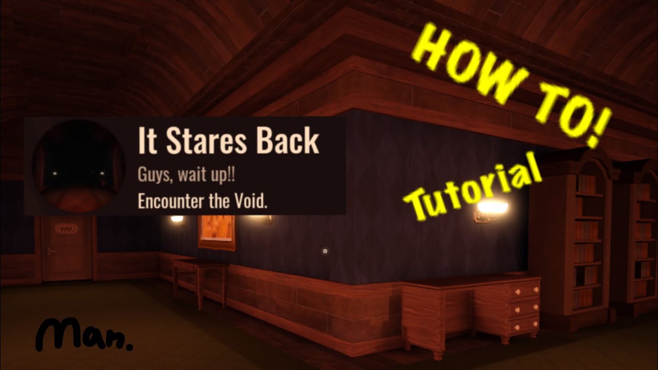 How to get the “it stares back” achievement - YouTube