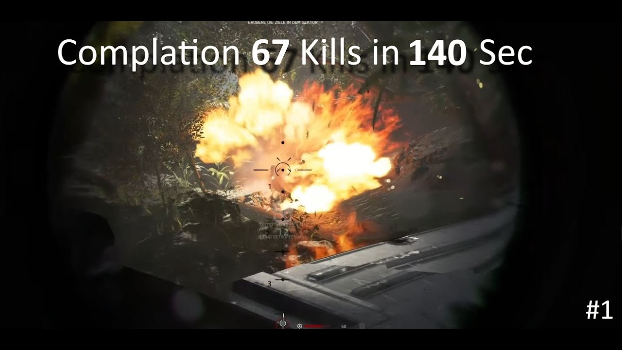 BFV "ACTION CUT #1" Kill & Action Compilation 67 Kills in 240Sec [GLHF ...