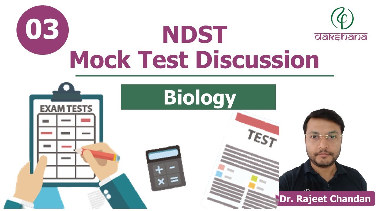 NDST | Biology | Mock Test 03 | Dr. Rajeet Chandan - YouTube