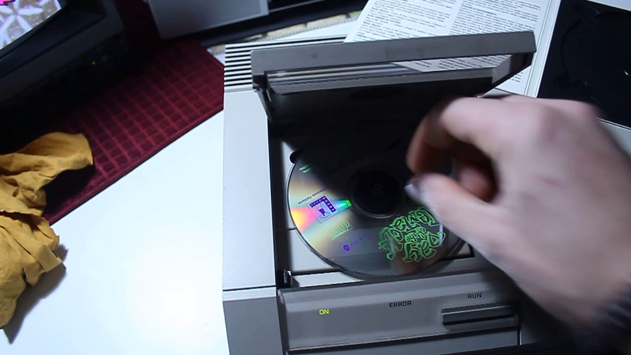 Philips CM100 First Cd-rom drive on the market - YouTube
