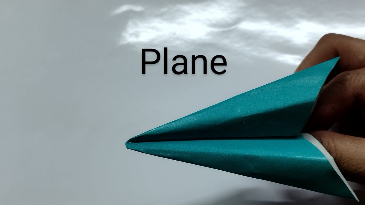 paper plane ️ l how to make paper plane l plane kaise banate hai l diy ...