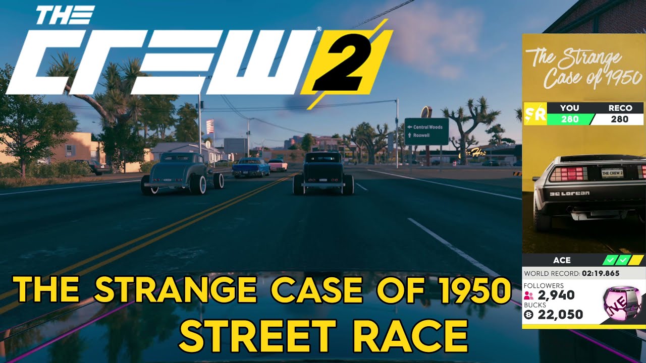The Crew 2 | The Strange Case of 1950 Street Race | Ace difficulty ...