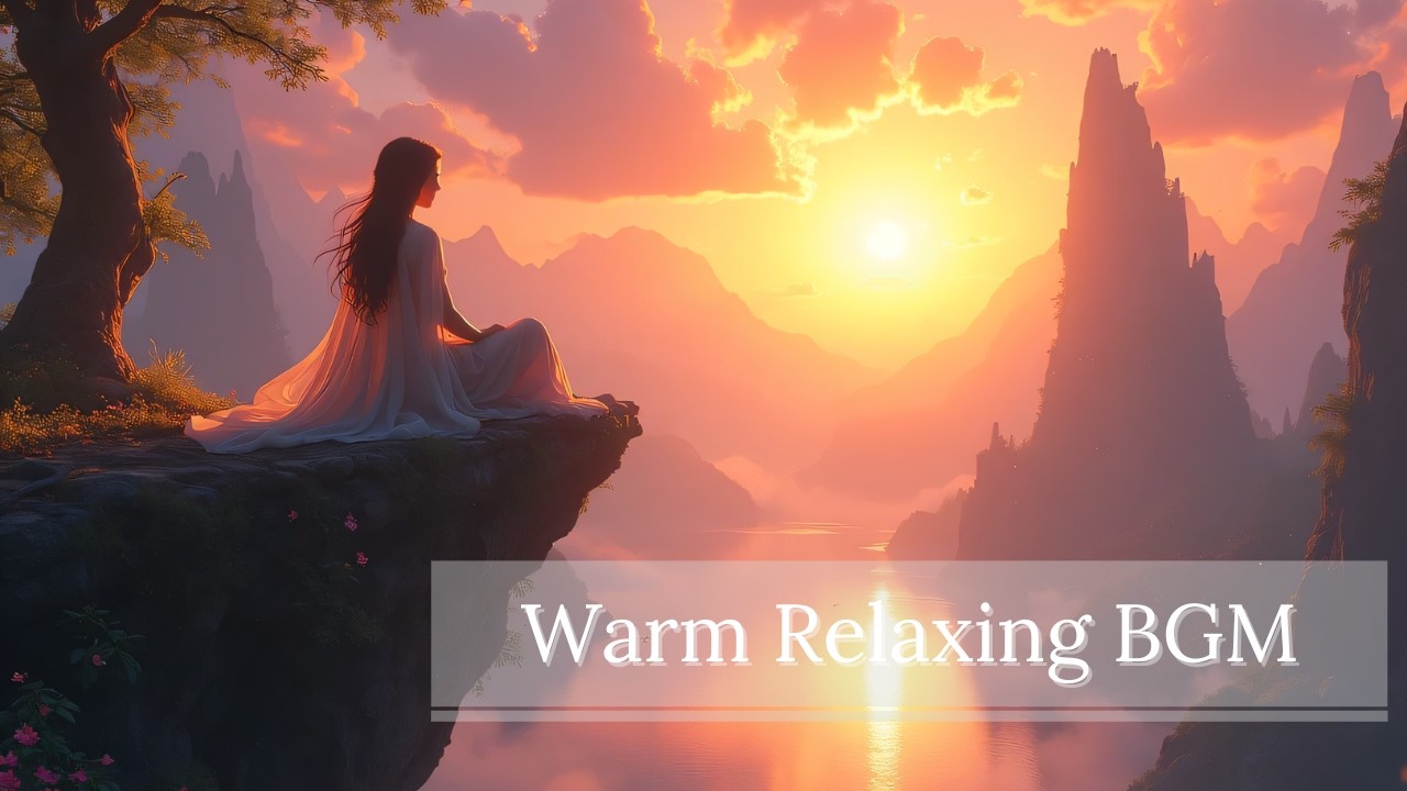 Sunset Glow: Warm Relaxing BGM for a Peaceful Evening - YouTube