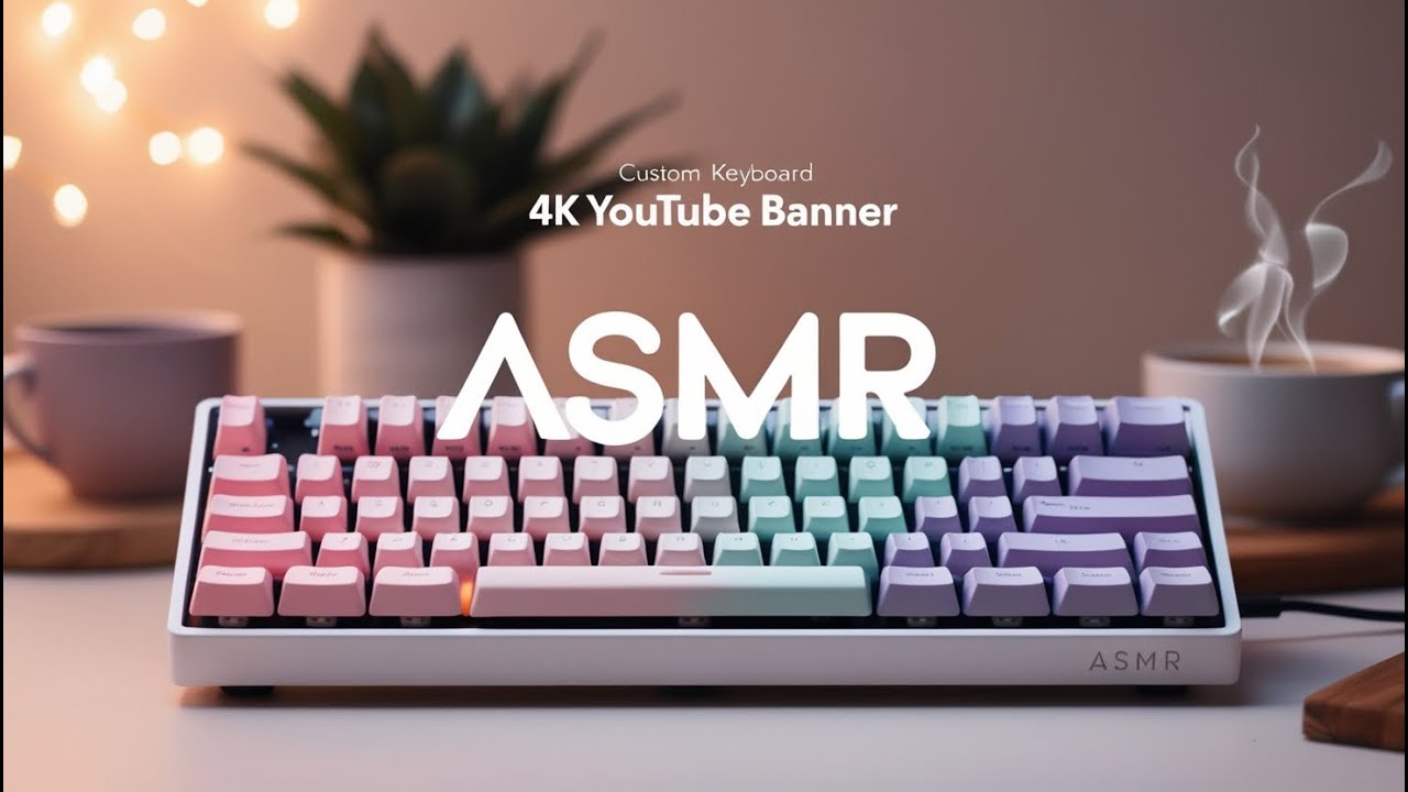 ASMR | Pure Keyboard Typing Sounds for Deep Relaxation | HuyTyping ...