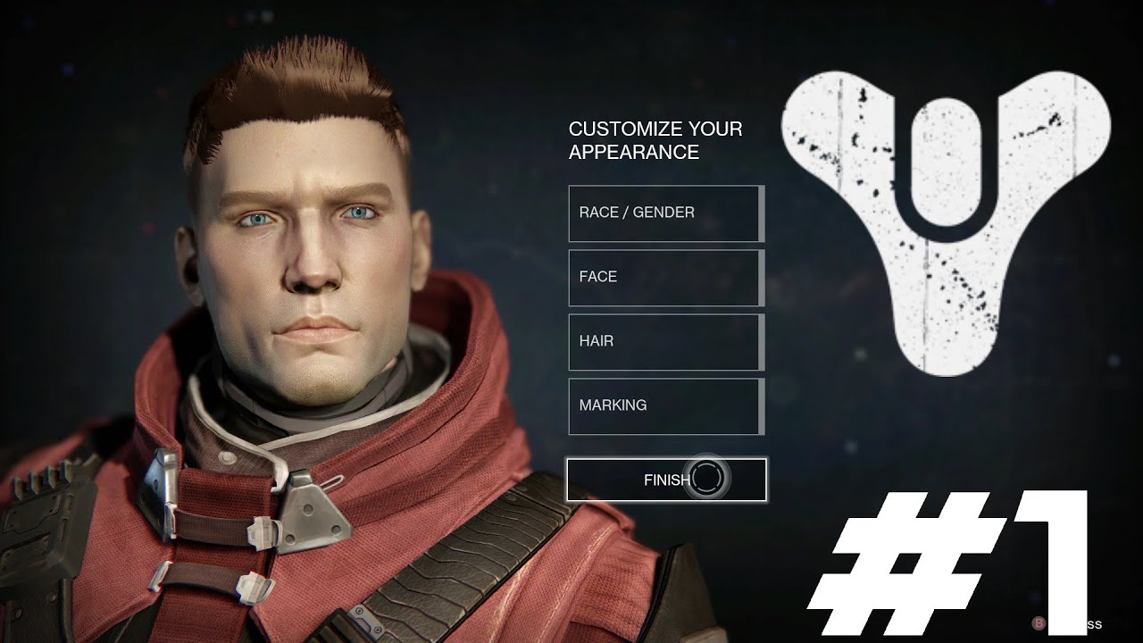 Destiny (XBOX ONE) Walkthrough Part 1 - Star-Lord in the Making - YouTube