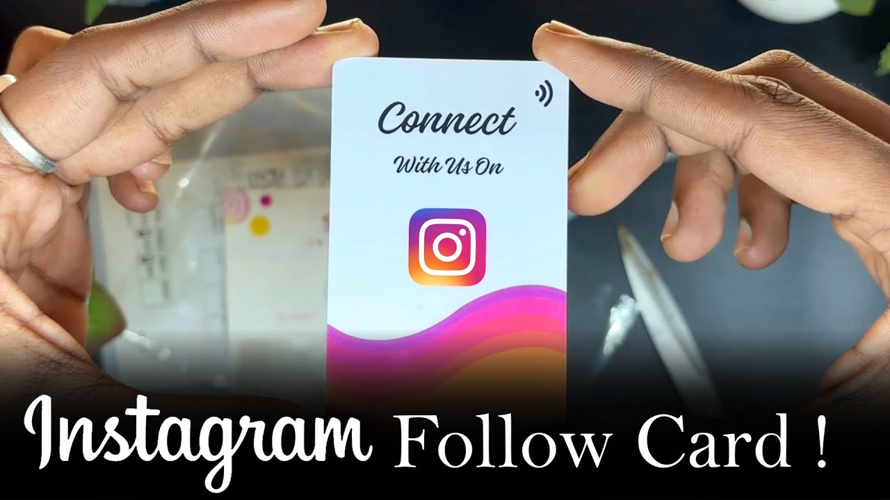 Revuz Instagram Follow Card Unboxing | Boost Your Social Media Follows ...