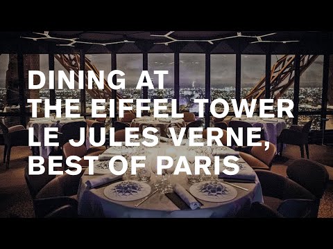Le Jules Verne: Eiffel tower dining [where to eat in Paris]