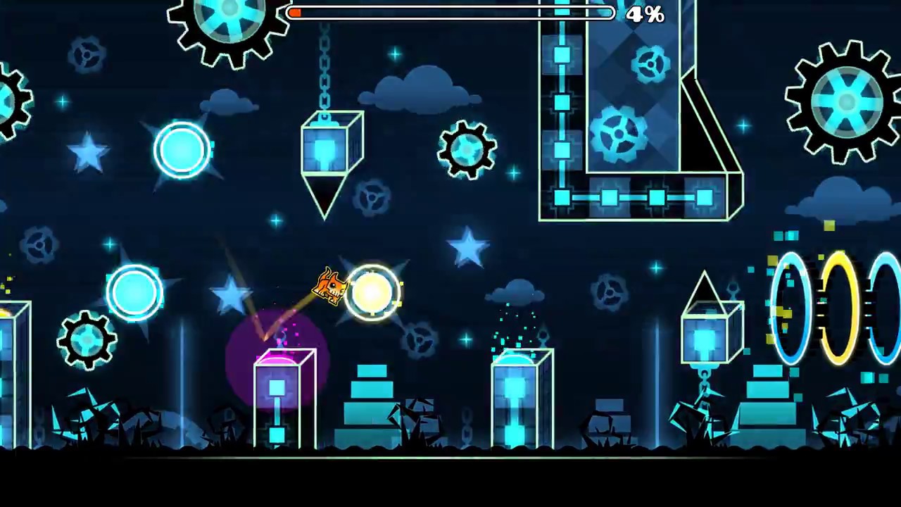 Geometry Dash- [Hard Demon] Deuce by DreamTide - YouTube
