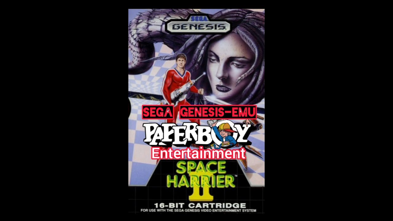 SEGA GENESIS-SPACE HARRIER II-DEMO - YouTube