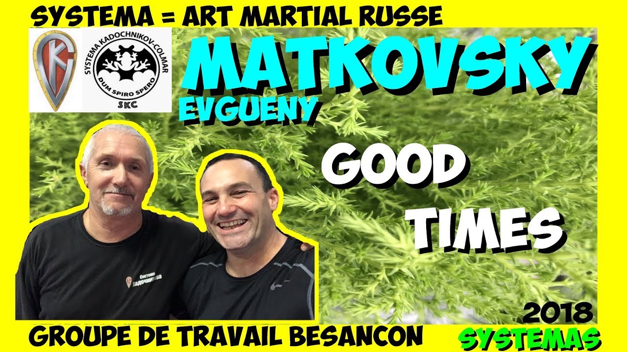 EVGUENY MATKOVSKY Systema (russian martial art) rencontre n°2 - YouTube