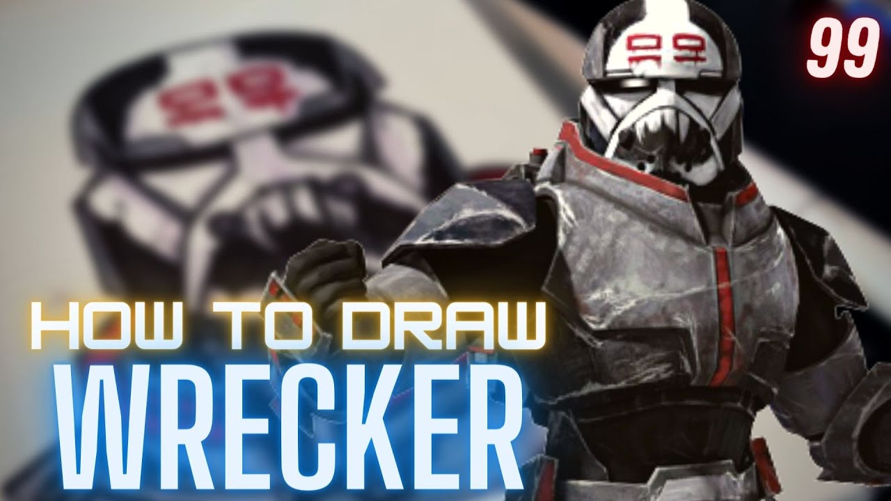How to Draw WRECKER: Art Tutorial - YouTube