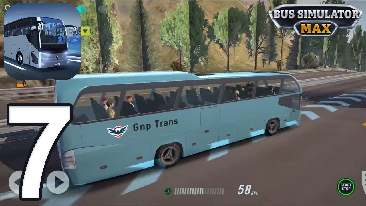 Bus Simulator MAX - Gameplay Walkthrough Part 7 - Sacramento to San ...