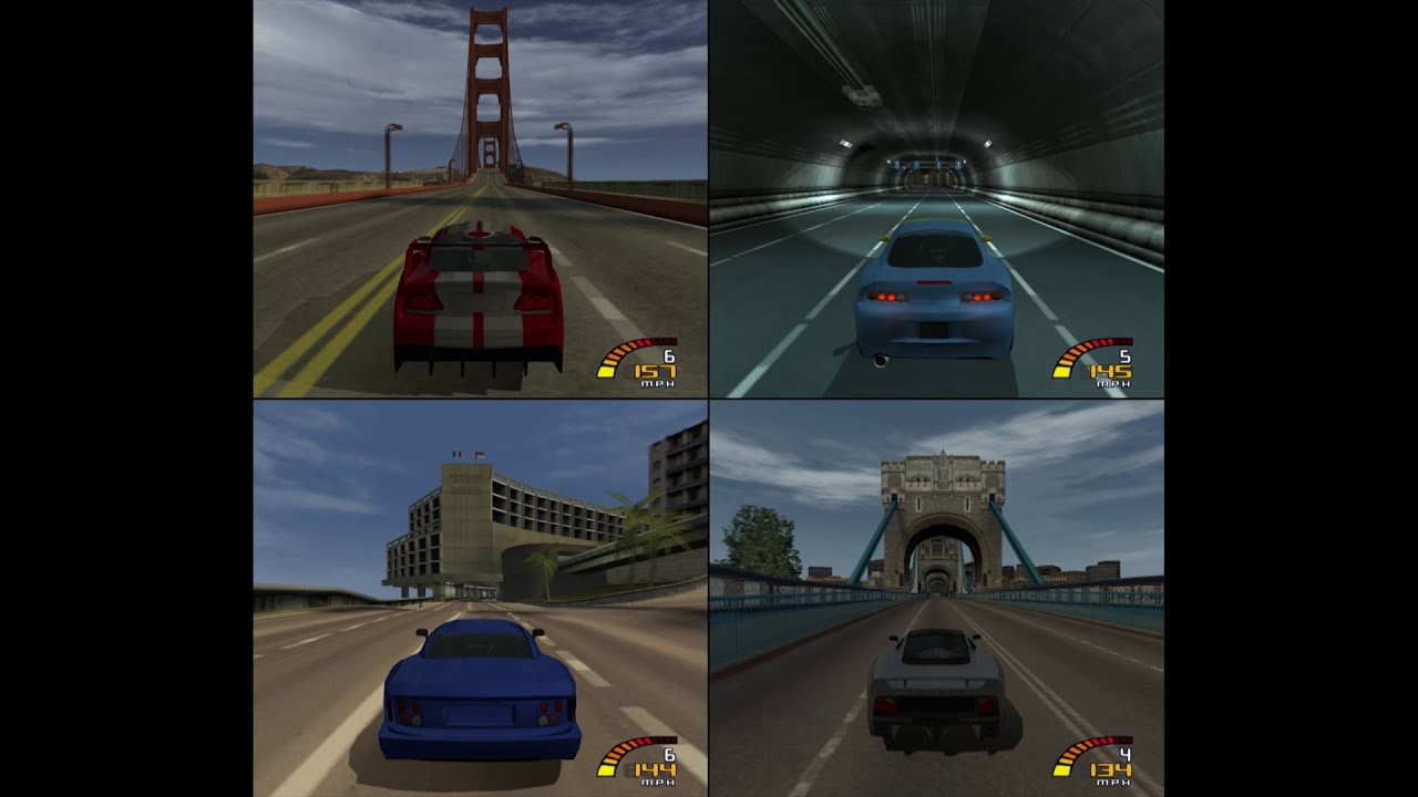 Test Drive / TD Overdrive Free Roam Mode - YouTube