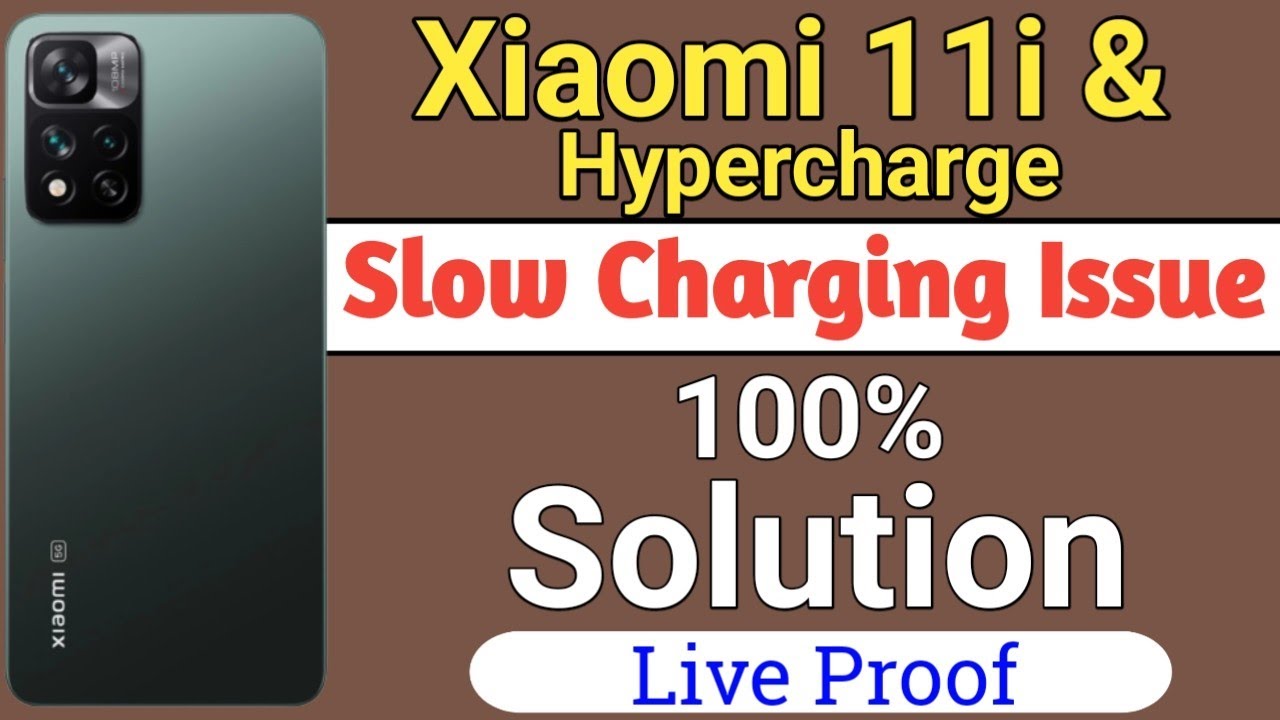 Xiaomi 11i/ Hypercharge MIUI14 Update Slow Charging Problem | Xiaomi ...