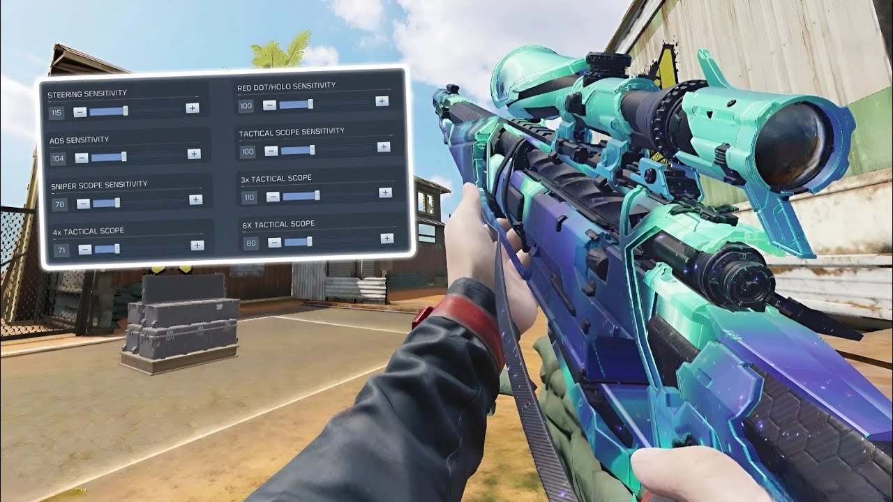 BEST Sensitivity, HUD and Loadouts for Aggressive Sniping in COD Mobile ...