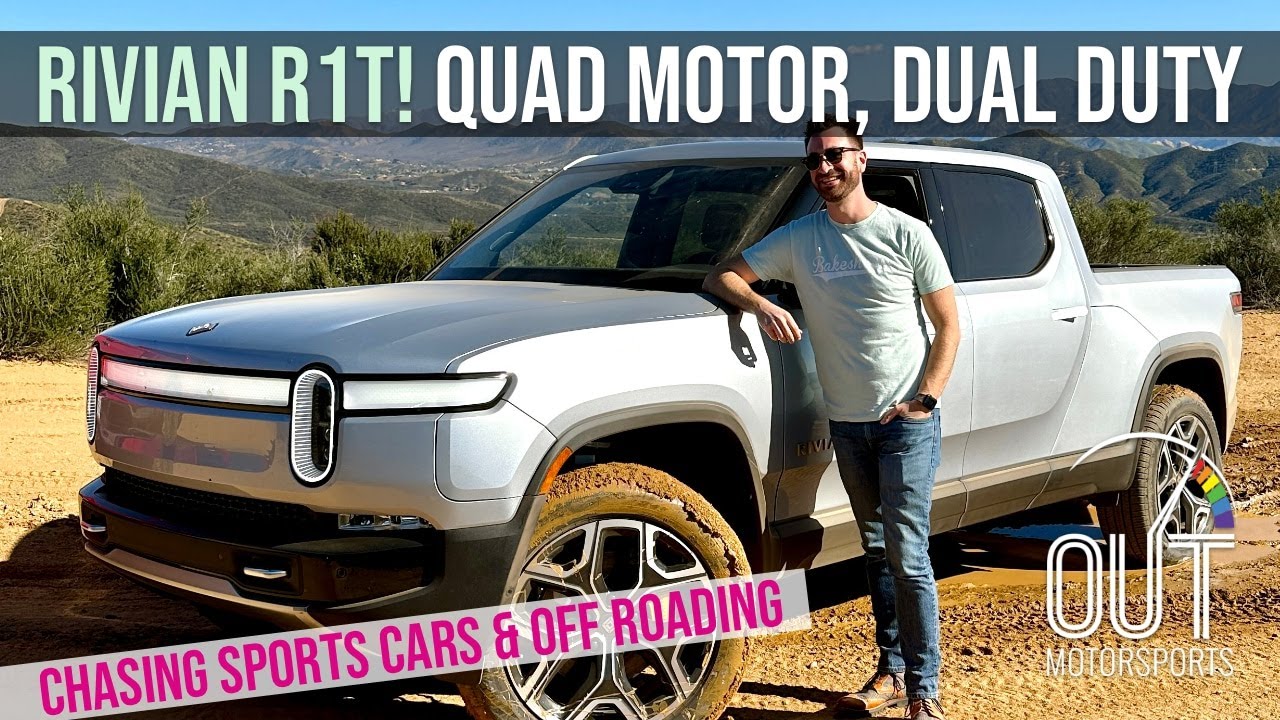 2023 Rivian R1T Review: Impressive in Canyons and Off-Road! - YouTube