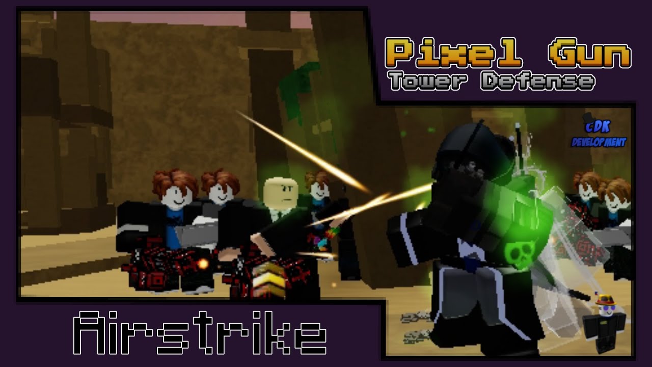 Pixel Gun Tower Defense OST: Airstrike - YouTube