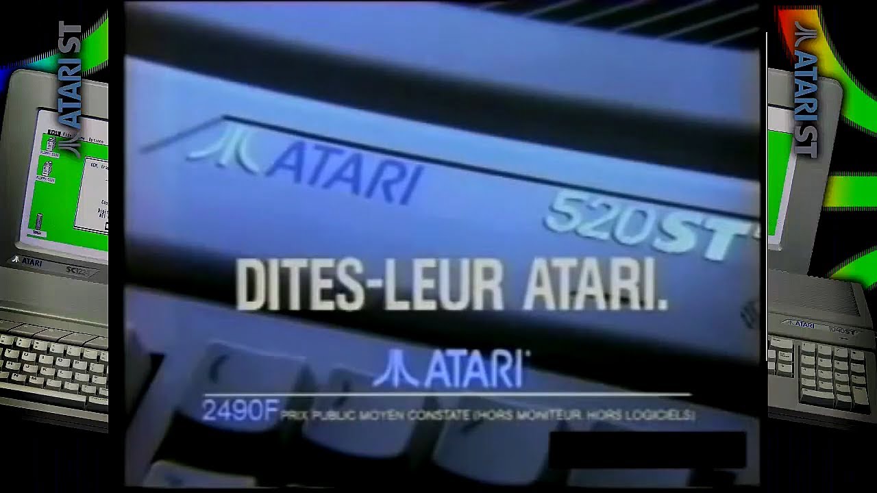 Publicité Atari 520 STF - YouTube