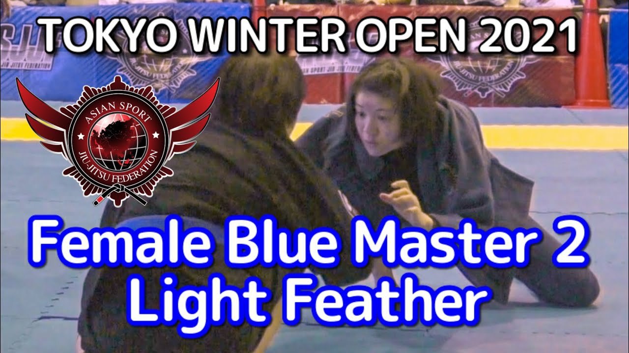 Female Blue Master 2 Light Feather / TOKYO WINTER OPEN JIU JITSU & NO ...