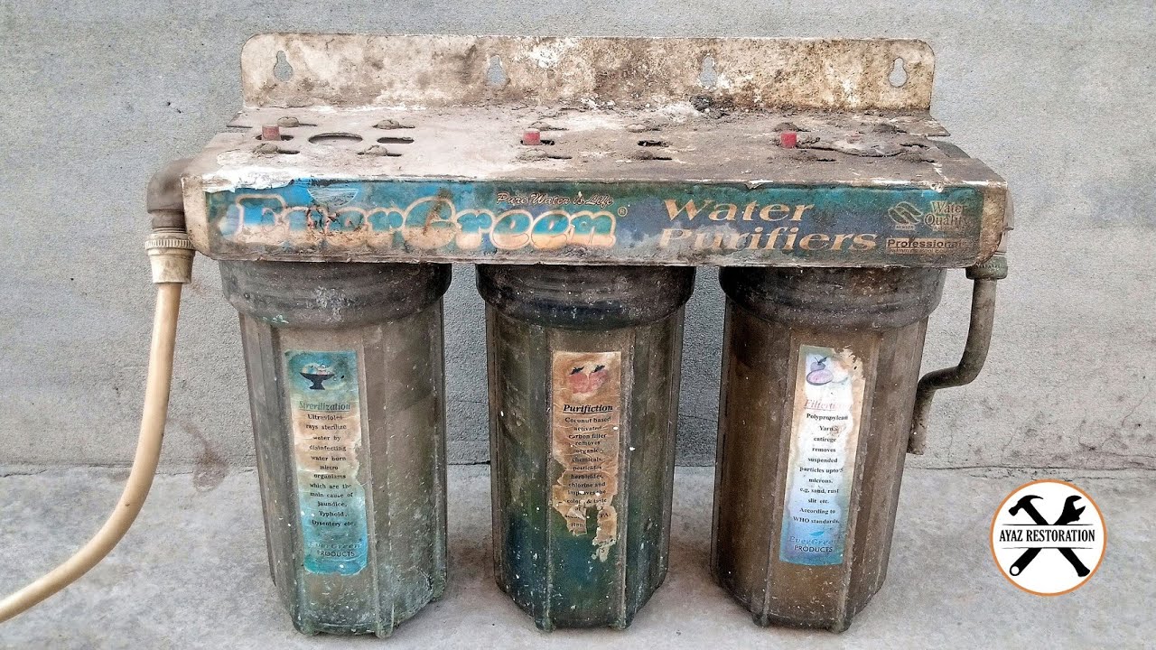 Restoration Rusty Water Filter || Beautiful Restoration - YouTube