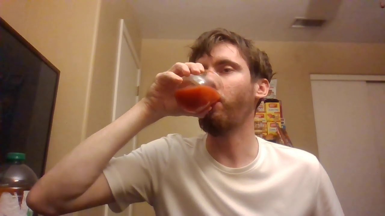 Nick Drinks Juice 34 - YouTube