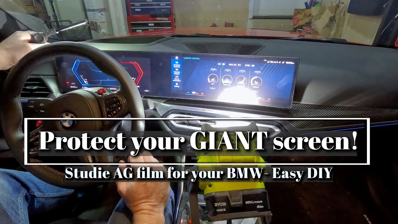 Your new BMW has a giant touch screen - Protect it ASAP with this easy ...