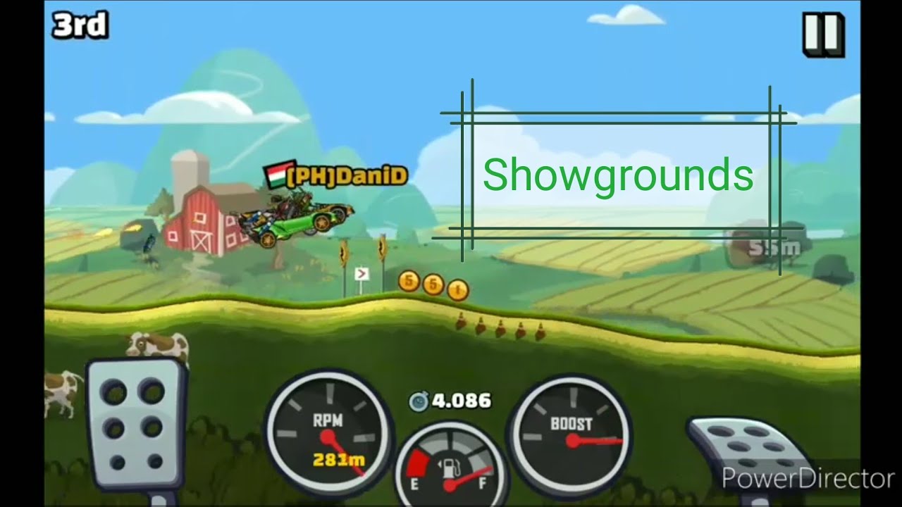 Daily challenge - Showgrounds - Hill Climb Racing 2 - YouTube