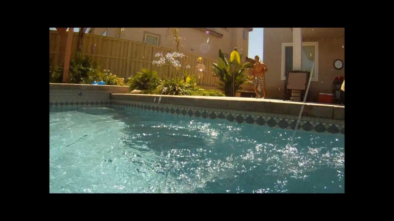go pro pool day - YouTube